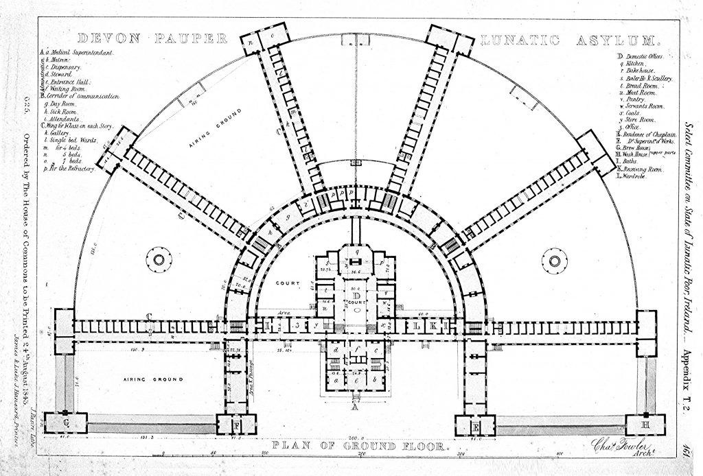 Exe Vale Hospital, Exminster - County Asylums