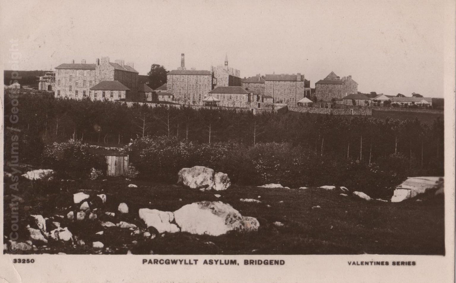 Glanrhyd Hospital, Bridgend - County Asylums