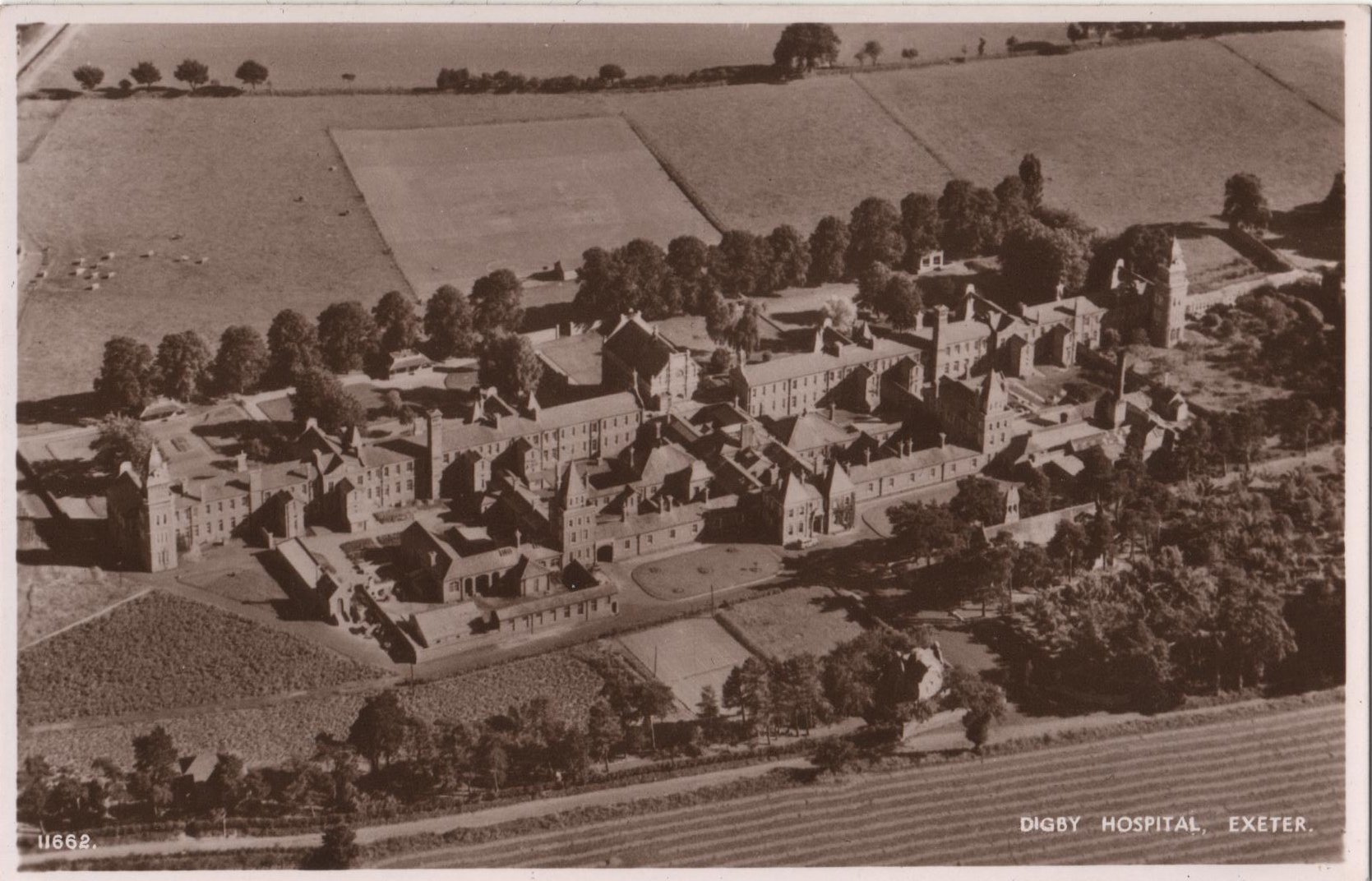 Exe Vale Hospital, Digby - County Asylums